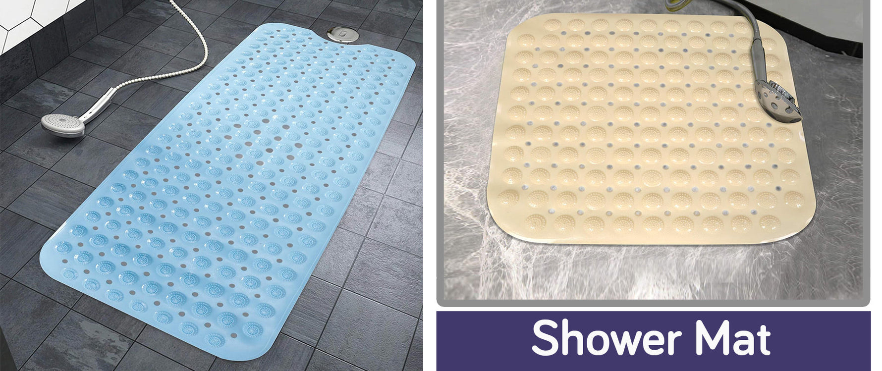 Shower Mats | Anti Slip Bath Mats – HOKIPO | Har Ghar ka Humsafar